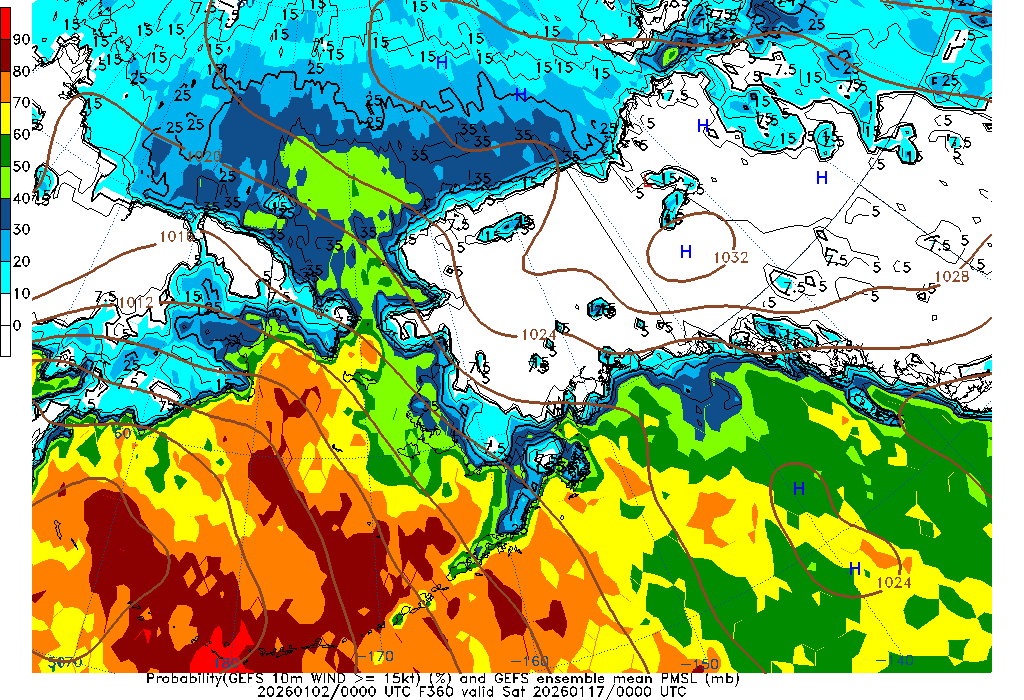 GEFS Probabilistic Wind Speed Guidance